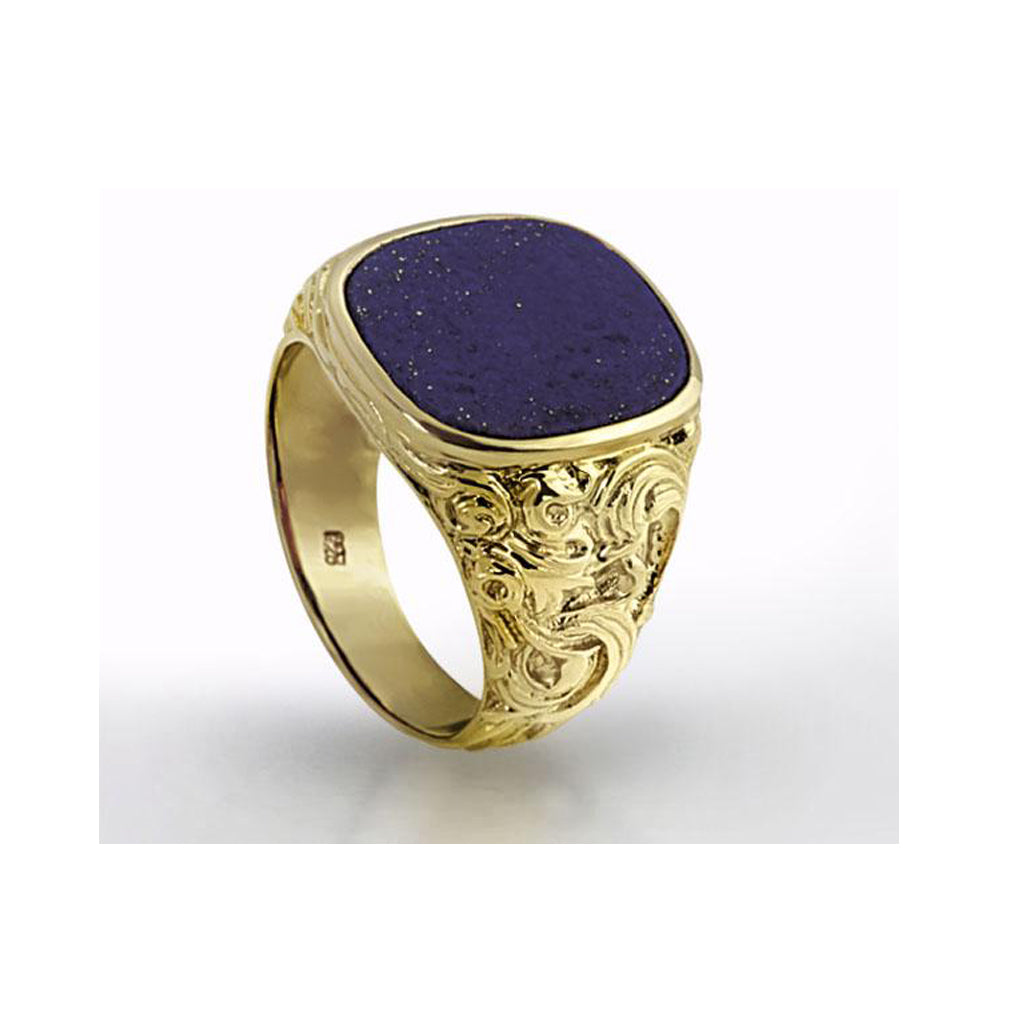 Lapis lazuli ring gold store